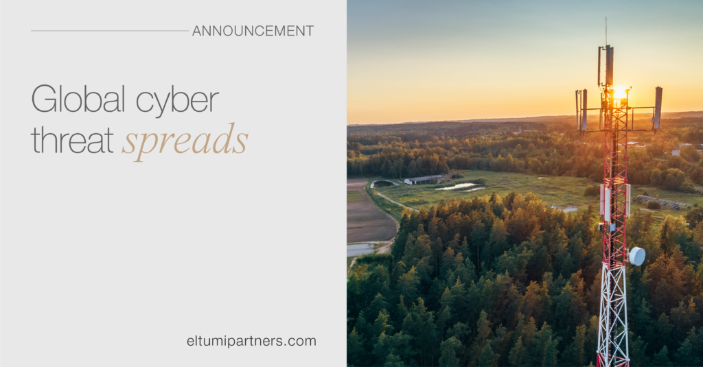 Global cyber threat spreads • Eltumi Partners